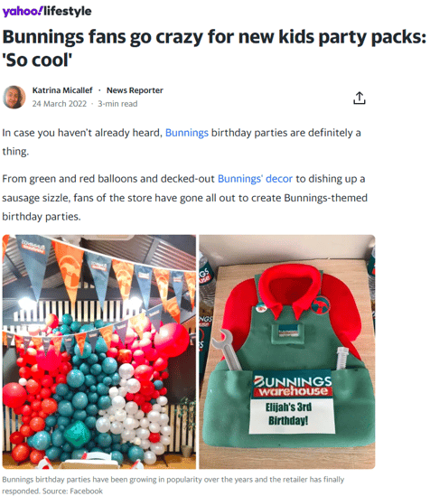 Bunnings Warehouse Branded Merchandise | Novelli